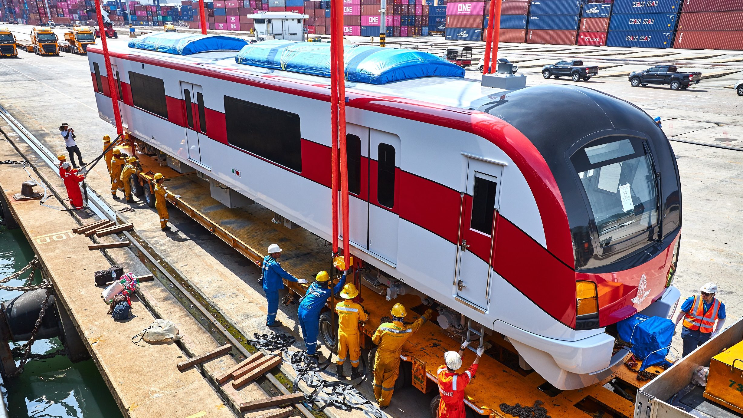 Siam ECL เผยเบื้องหลังความสำเร็จในการขนส่งรถไฟฟ้าสายสีแดง - Logistics ...