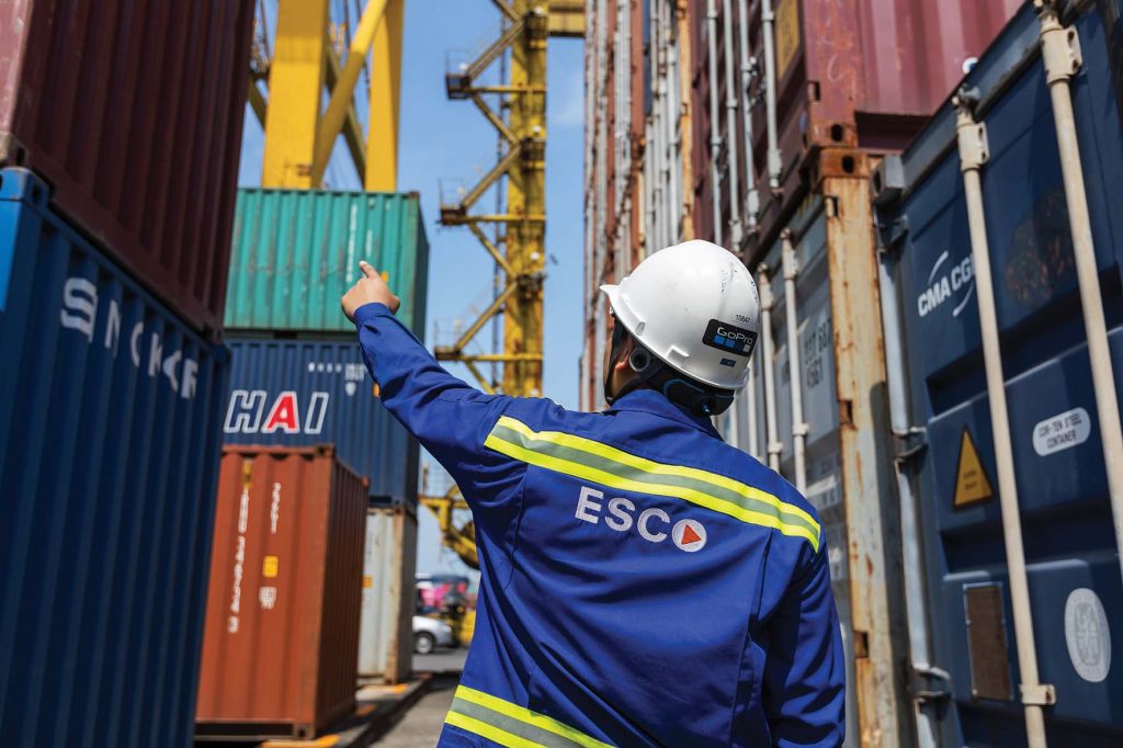 ESCO ปฏิบัติการตู้สินค้าทุกตู้ ด้วยความทุ่มเทและใส่ใจ - Logistics Manager