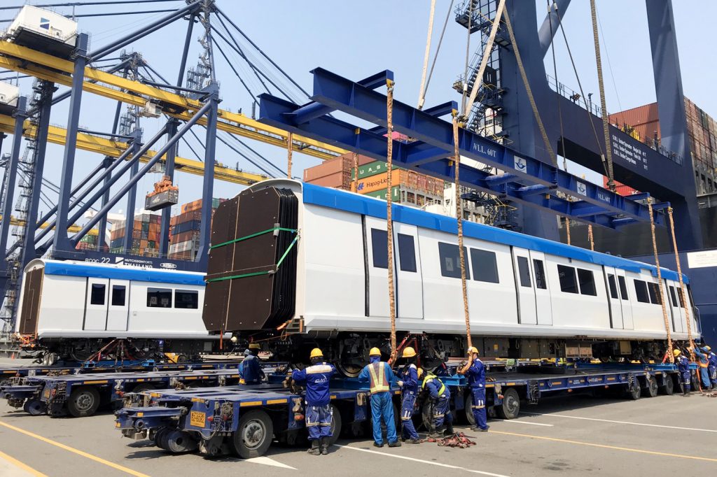 Hutchison Ports Thailand Welcomes the 34th Shipment of MRT Blue Line's ...
