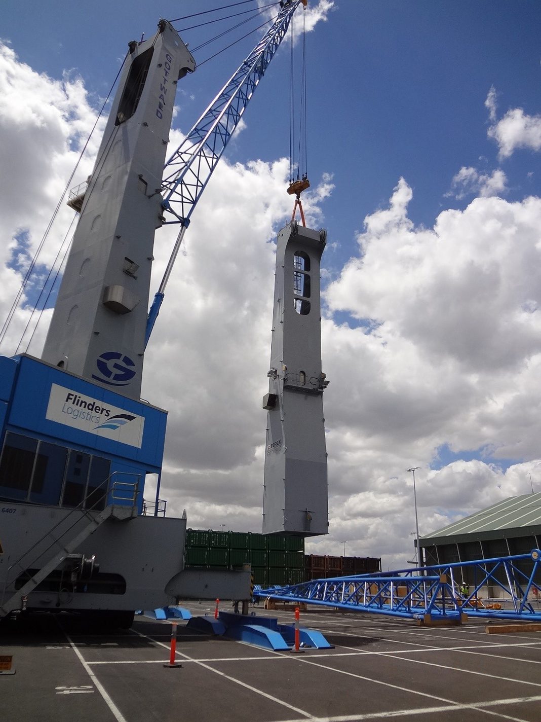 Flinders วางใจเลือกเครนหน้าท่าแบบเคลื่อนที่ของ Konecranes - Logistics ...