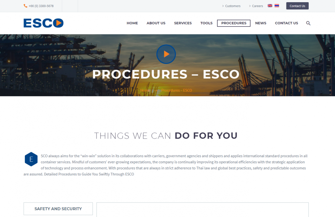 ESCO Unveils Their New Website - Logistics Manager