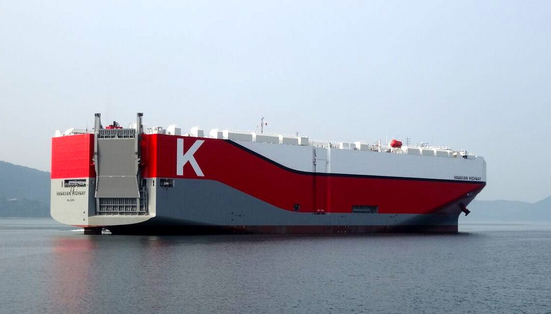 "K” LINE Receives Letter of Appreciation after Transporting Fire Trucks