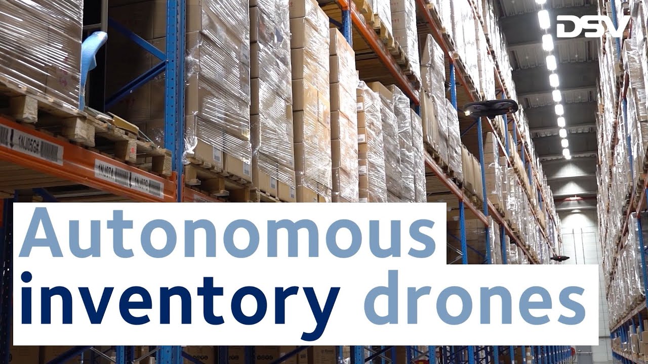 Dsv Improves Warehouse Operations With Drone System Logistics Manager