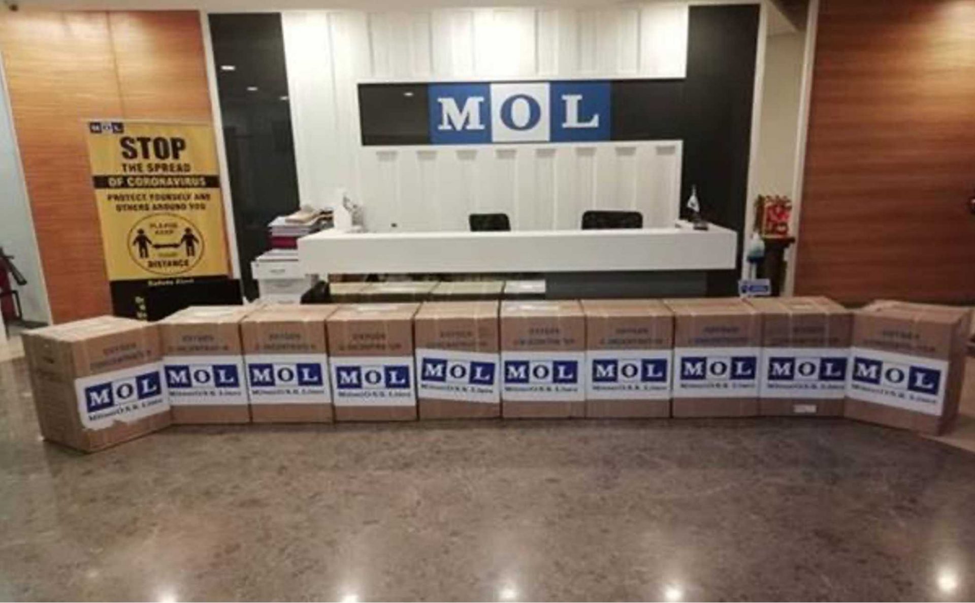 MOL ส่งความช่วยเหลือสู่อินเดีย ร่วมต้านวิกฤต COVID-19 - Logistics Manager