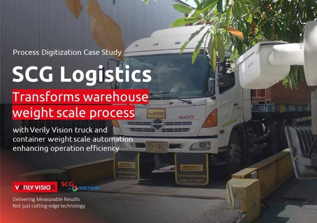 SCG Logistics transforms warehouse operation with Verily Vision truck ...