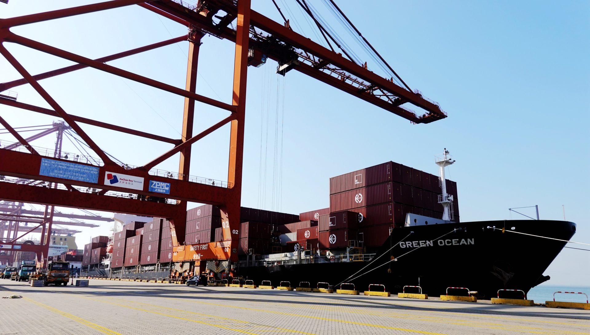 A China-Italy Express Service Starts Calling at DaChan Bay Terminals