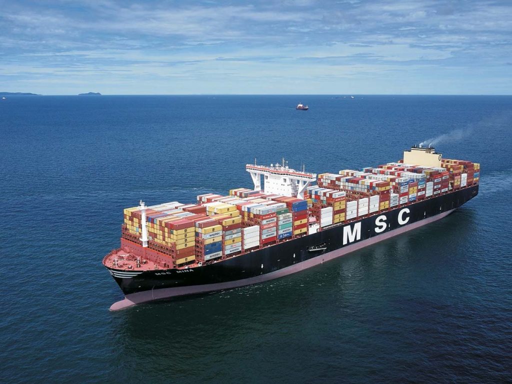 MSC เปิดบริการขนส่งสินค้าเส้นทางตรง India - Africa Service - Logistics ...