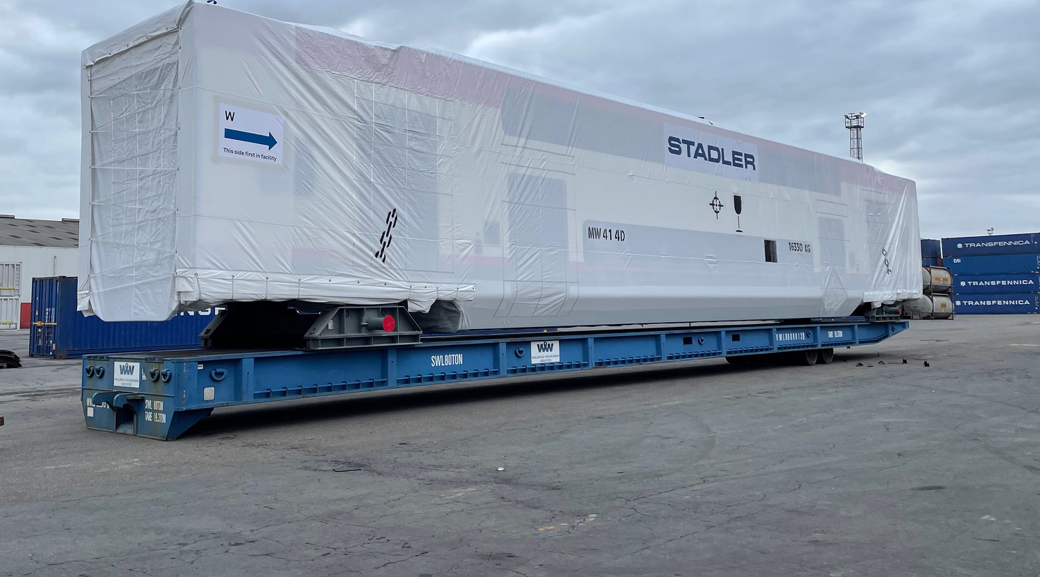 deugro uses Wallenius Wilhelmsen's RoRo services for US Project