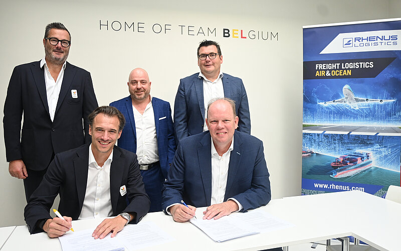 Rhenus is the Official Logistics Supplier for Belgian Olympic Team