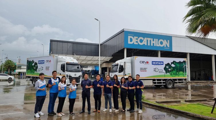 CEVA Logistics expands EV Fleet to serve Decathlon in Thailand
