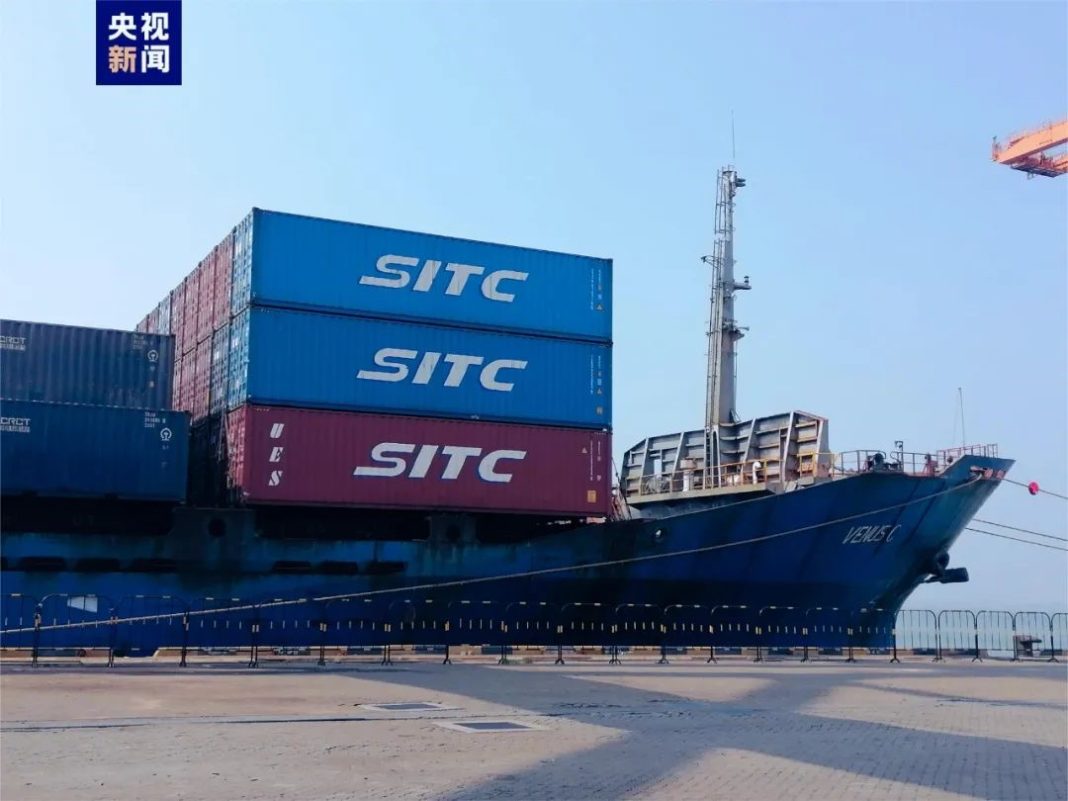 SITC opens Direct Route between Beibu Gulf Port and Myanmar