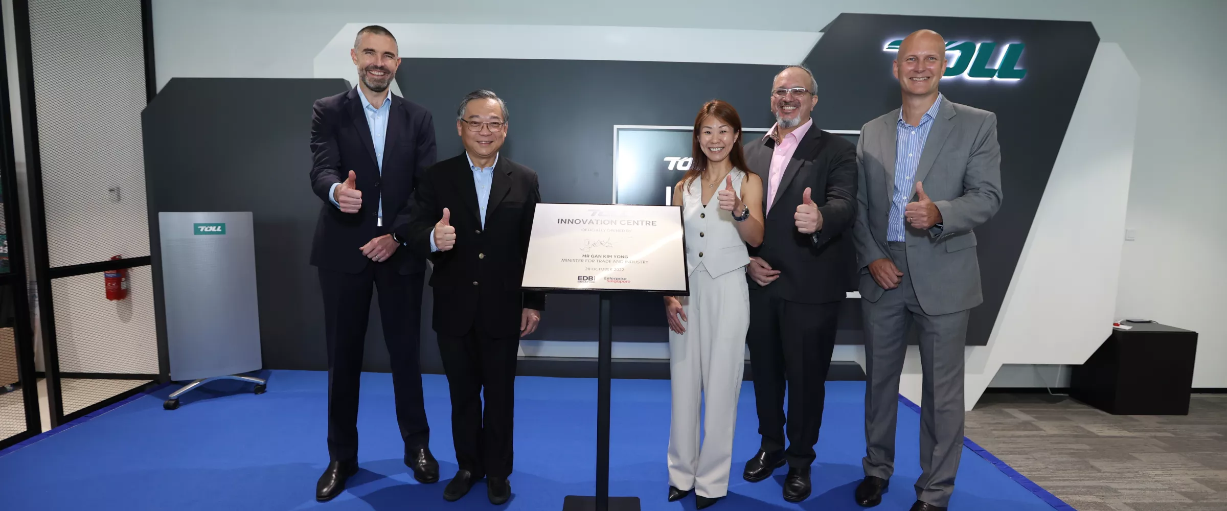 Toll เปิด Toll Innovation Center ในสิงคโปร์ มุ่งพัฒนาซัพพลายเชนแห่งอนาคต - Logistics Manager