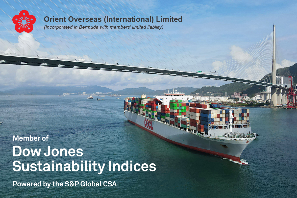 OOIL Listed in Dow Jones Sustainability Asia/Pacific Index