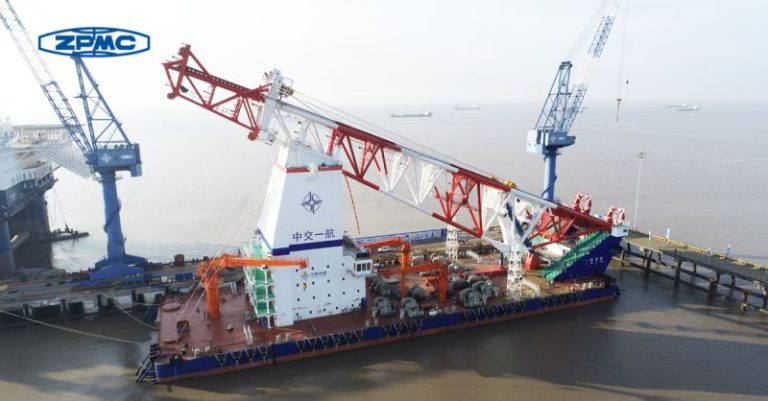 World's Most Advanced 140-meter Pile-driving Barge Sets Sail