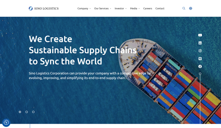 Sino Logistics Corporation Launches Modern Website to Fuel Expansion ...