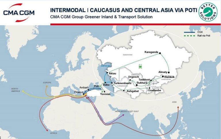 CMA CGM เปิดตัวบริการ CGX ชู APM Terminals Poti เป็นศูนย์กลางการขนส่ง ...