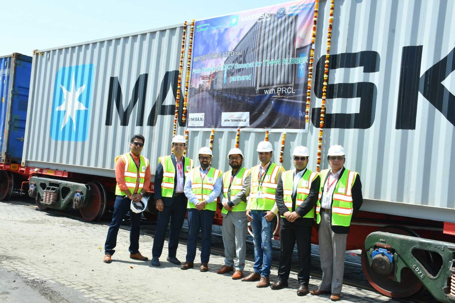 APM Terminals Pipavav, Maersk, and PRCL partner for Block Train Service