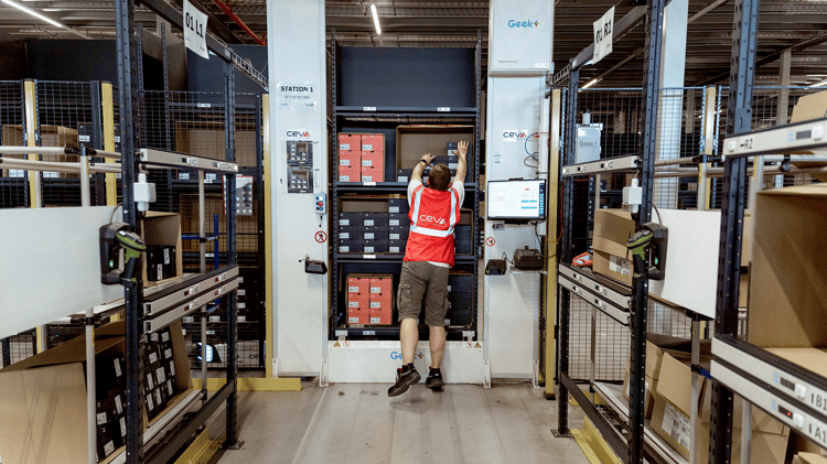 CEVA Logistics and Geek+ implement new AMR Solutions