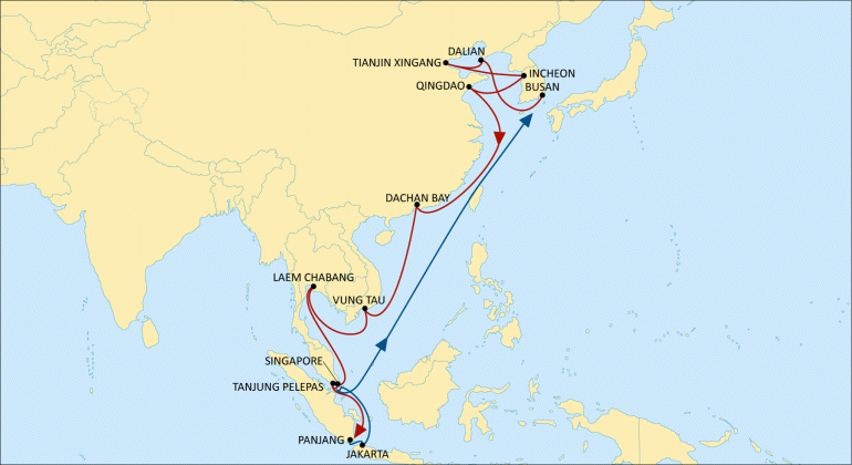 MSC Enhances Intra-Asia Network - Logistics Manager