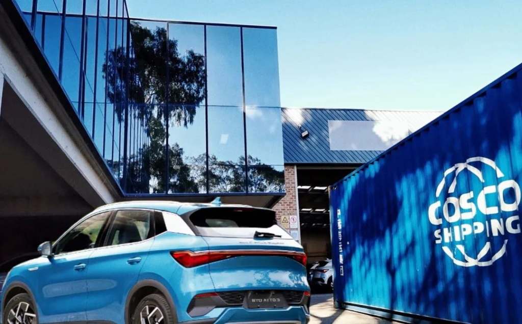 COSCO SHIPPING มอบโซลูชันครบวงจรสำหรับโครงการรถยนต์ไฟฟ้าแบรนด์ BYD ใน ...