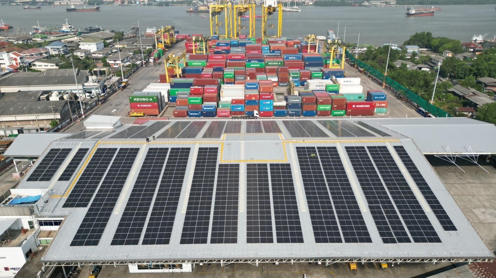 Unithai Energizes Container Terminal Business with Solar Power ...