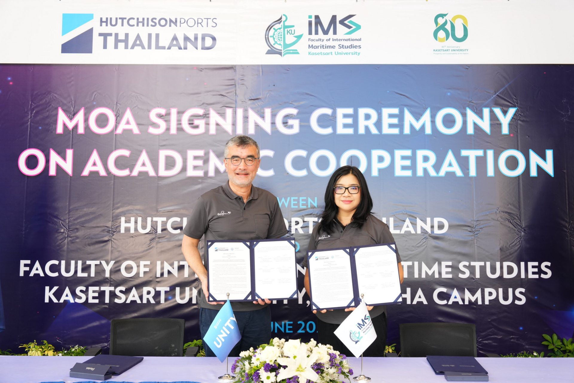 Hutchison Ports Thailand Partners with Kasetsart University - Logistics Manager