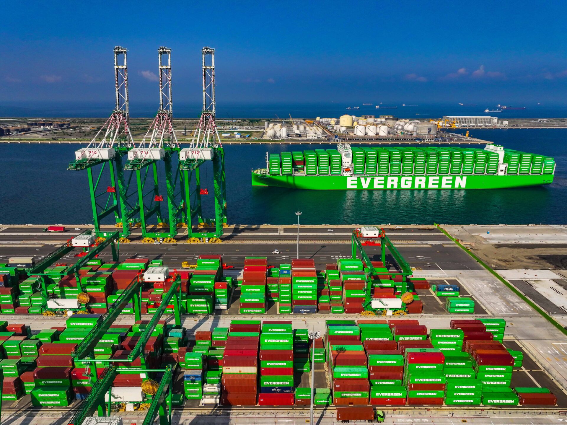 Evergreen Inaugurates Terminal 7 at Kaohsiung Port - Logistics Manager