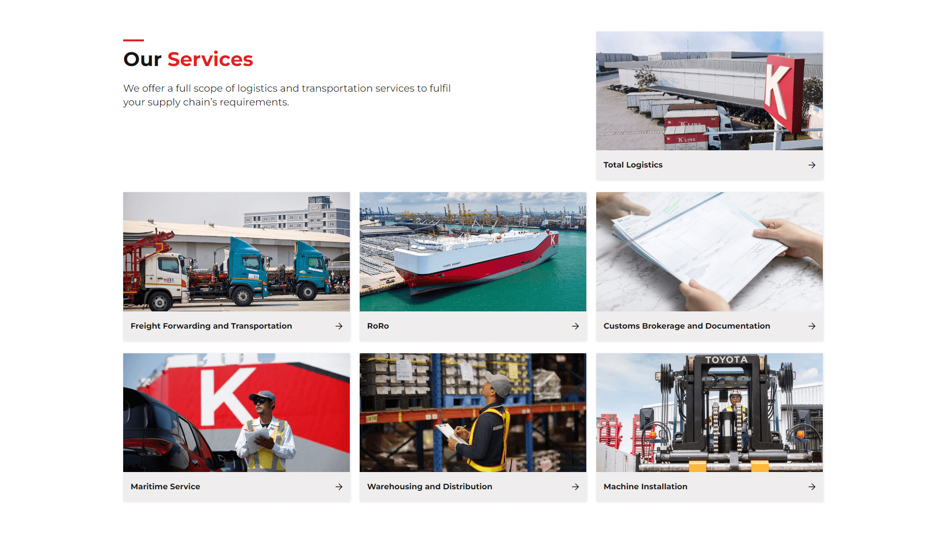 K Line (Thailand)'s Optimized Website Redefines Customer Experience ...