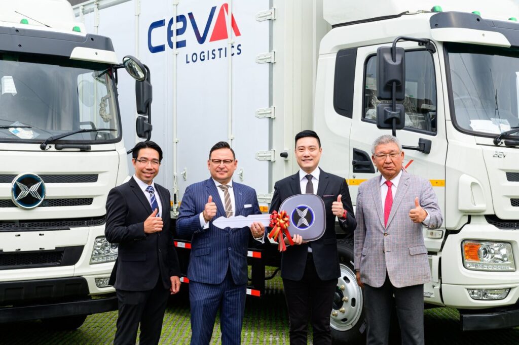 CEVA Logistics รับมอบรถบรรทุกไฟฟ้าจาก NEX - Logistics Manager
