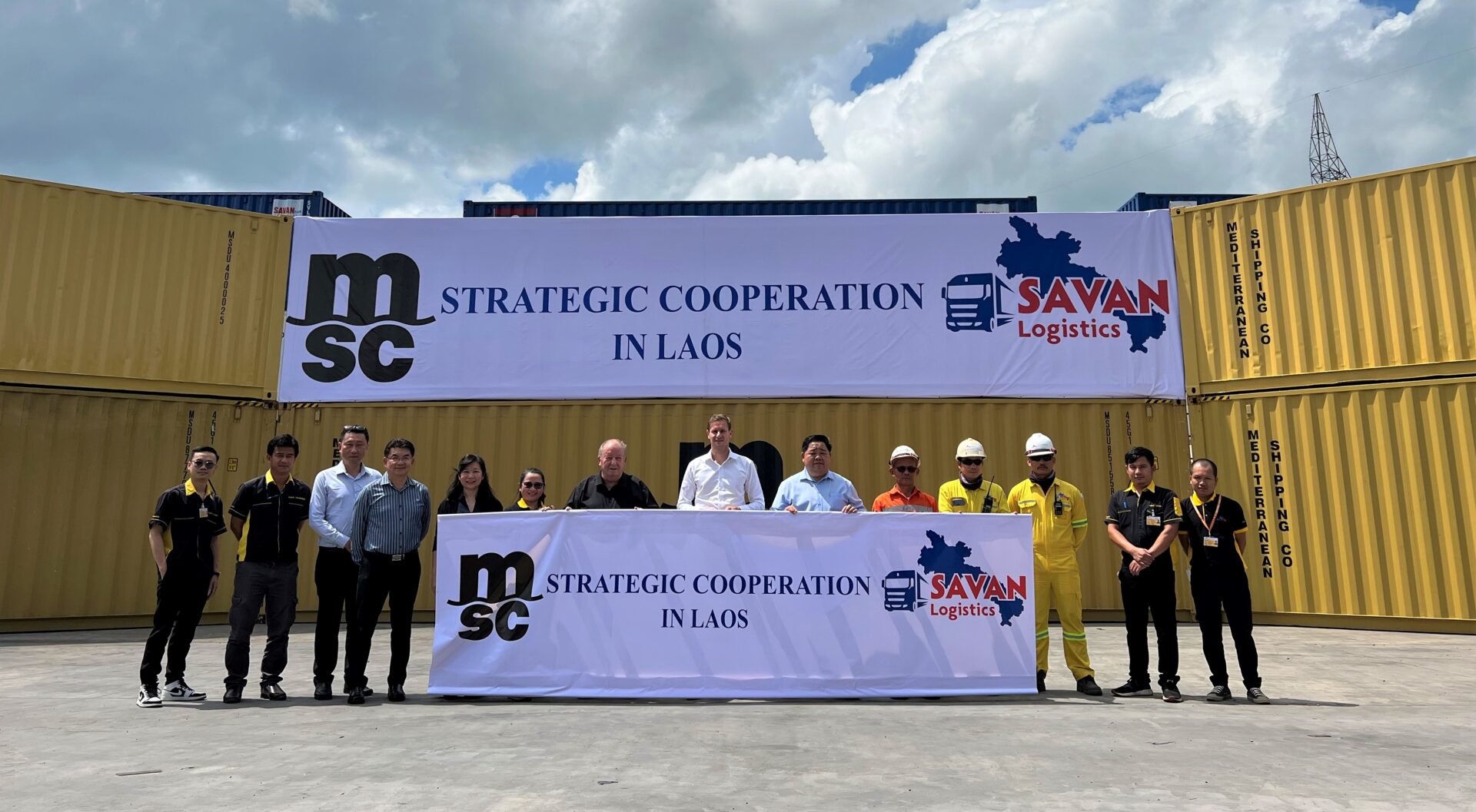 MSC Introduces Two Empty Container Pickup and Drop-off Points in Laos ...