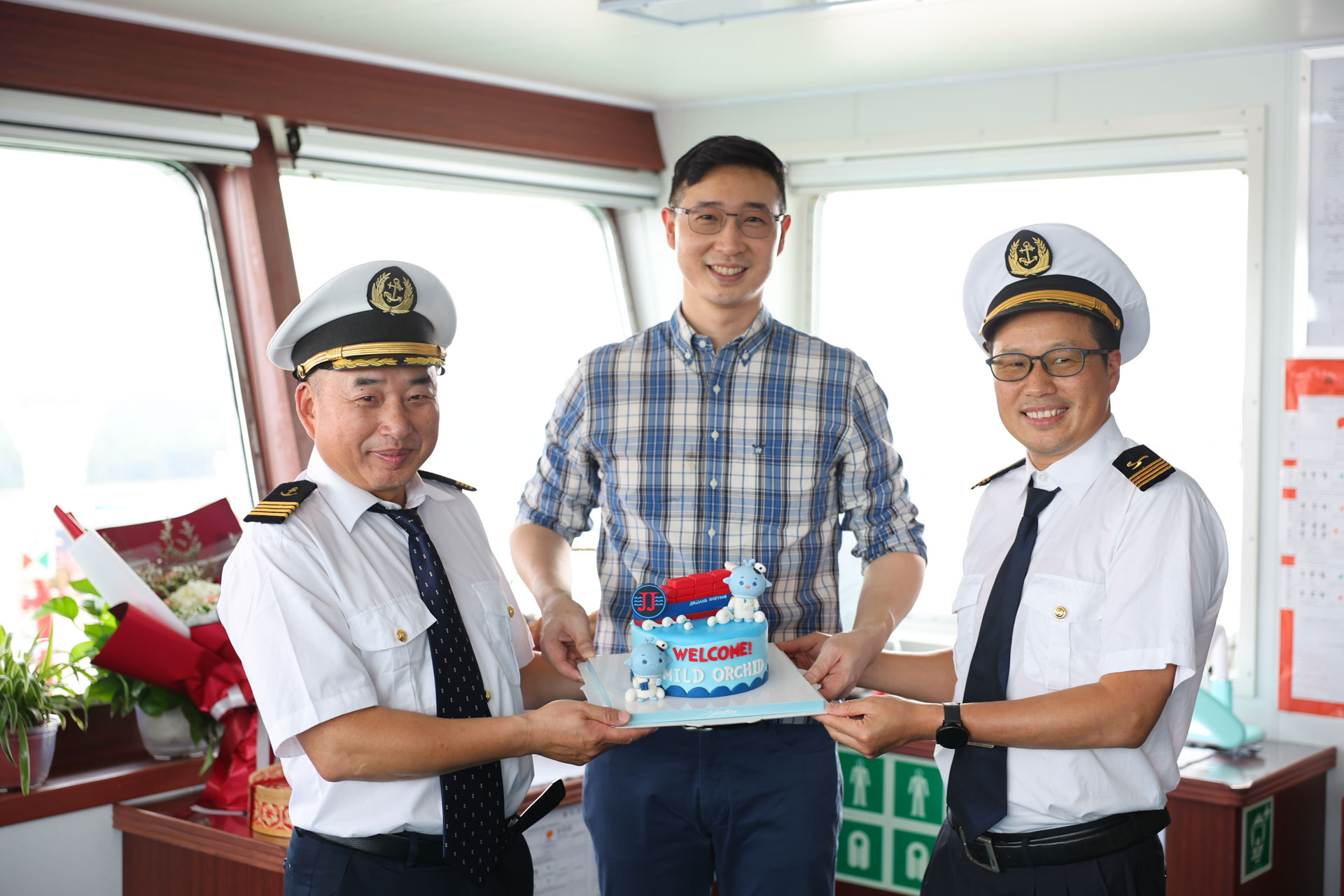 JJ Shipping Celebrates Maiden Voyage of Mild Orchid at Laem Chabang and ...