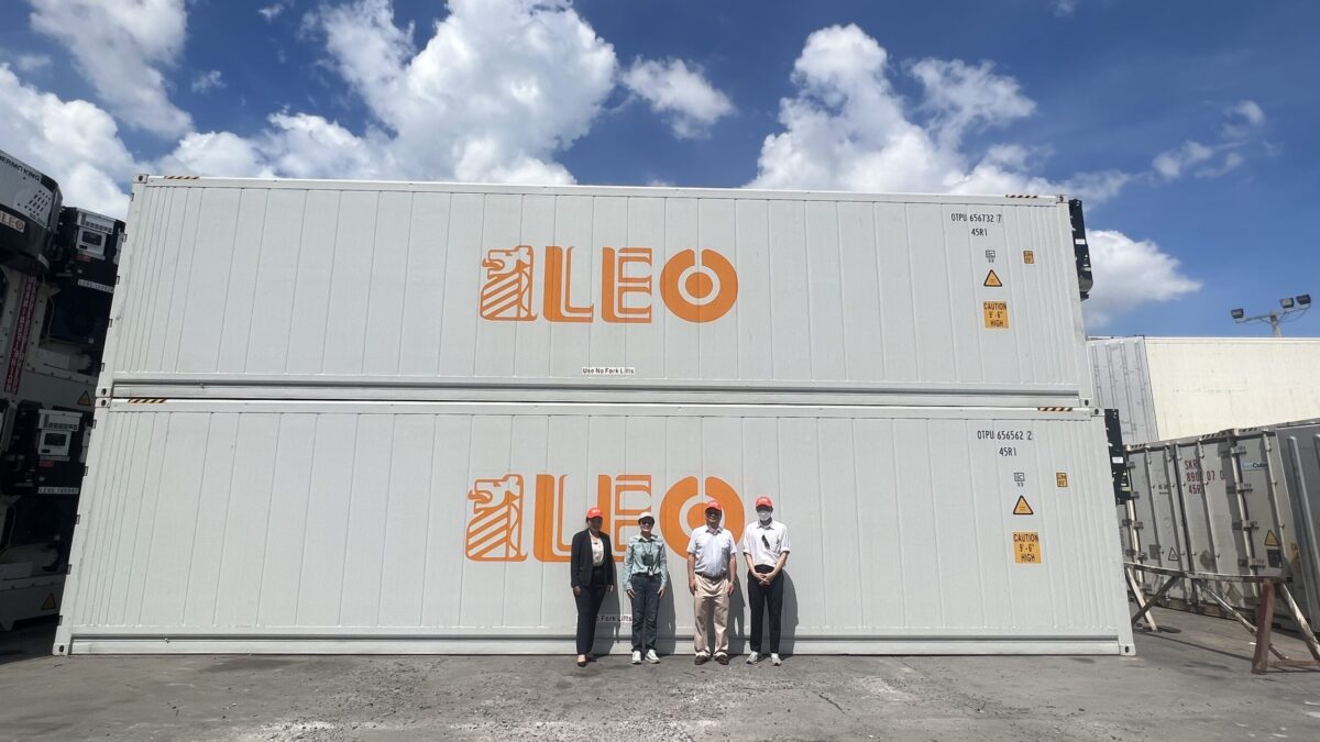 LEO Global Logistics มอบตู้สินค้าควบคุมอุณหภูมิแก่ Global Multimodal ...