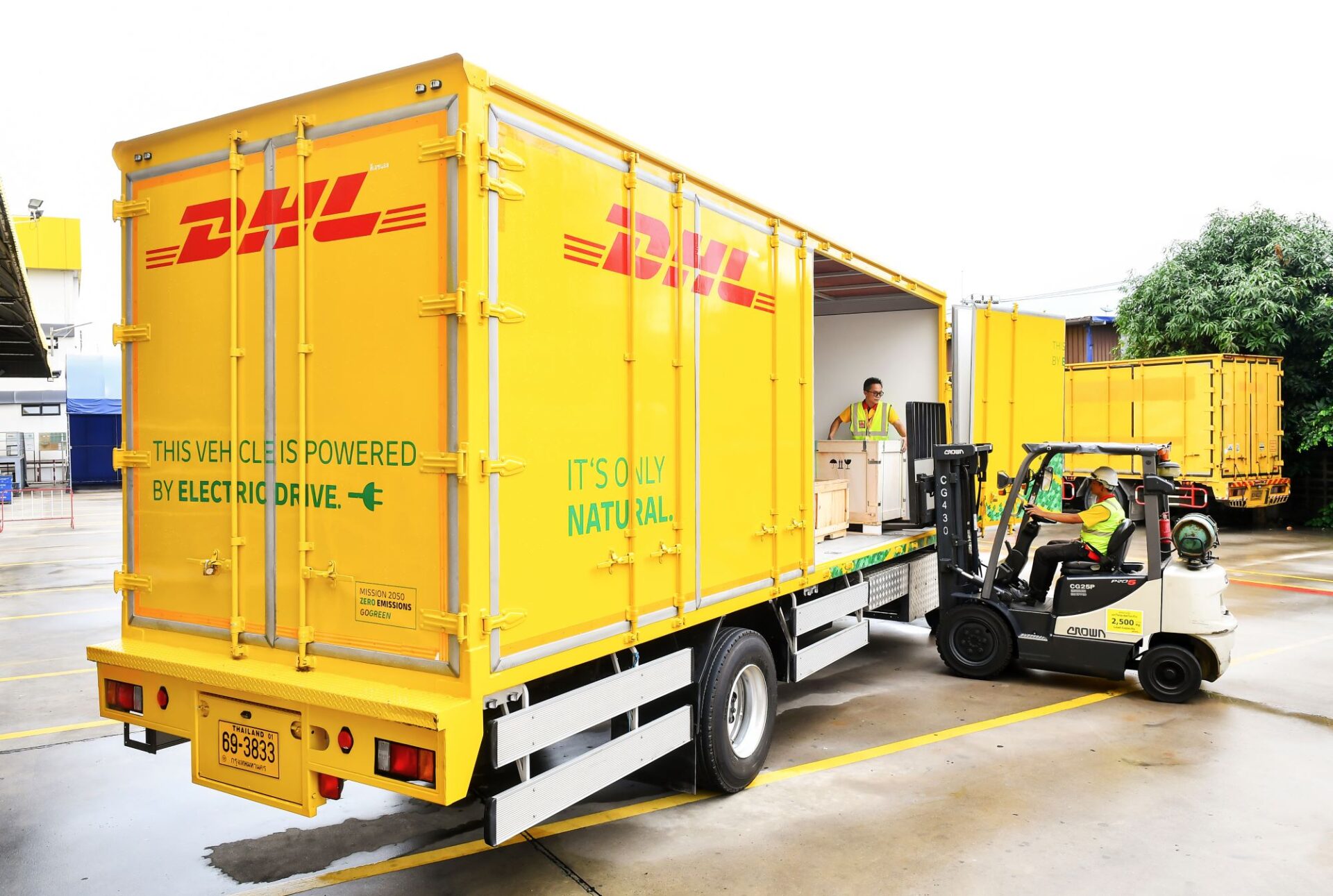 DHL Global Forwarding Thailand Launches EV Fleet in Bangkok - Logistics ...