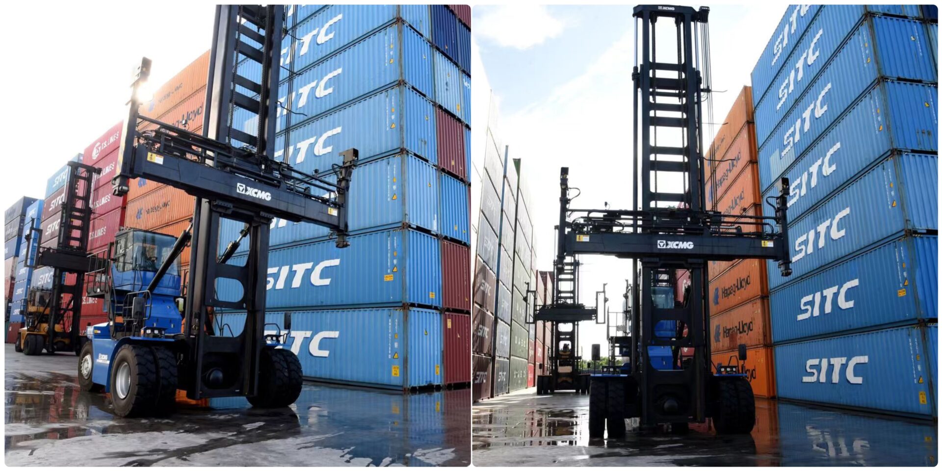 First Electric Stacker in Malaysia Successfully Delivered to SITC Malaysia Depot