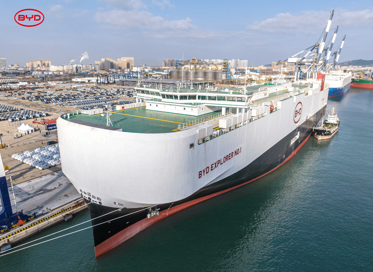 Wallem Group จับมือเป็นพันธมิตร BYD ให้บริการบริหารเรือบรรทุกยานยนต์ PCTC - Logistics Manager