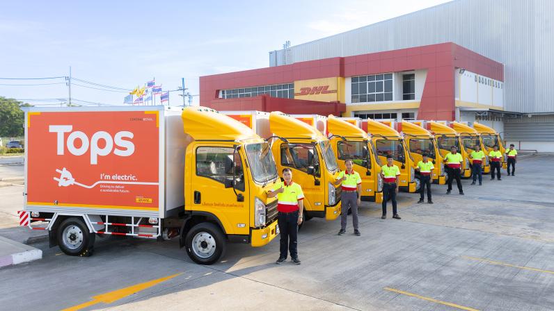Tops Teams Up with DHL Supply Chain Thailand to Roll Out Clean-energy ...