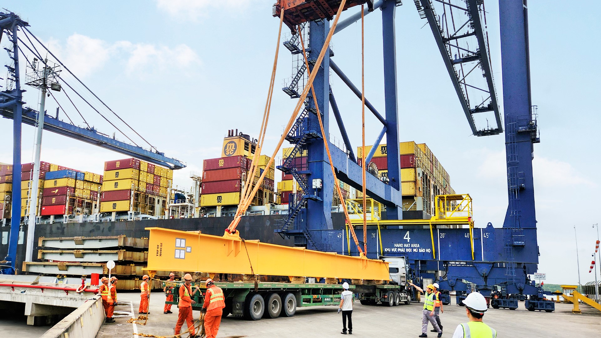 MSC Breaks Record with its Longest Breakbulk Cargo in Vietnam and South ...