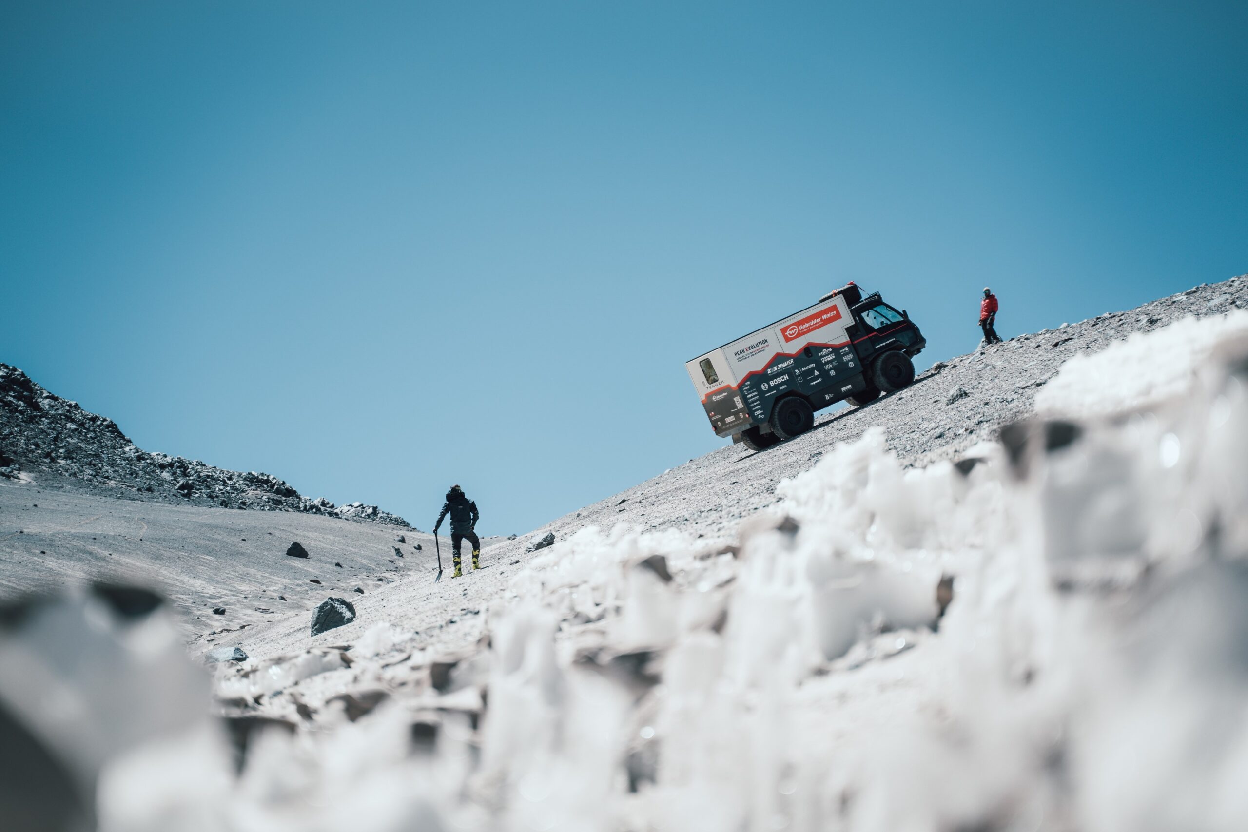 Gebrüder Weiss Peak Evolution Team Achieves Altitude Record for EVs