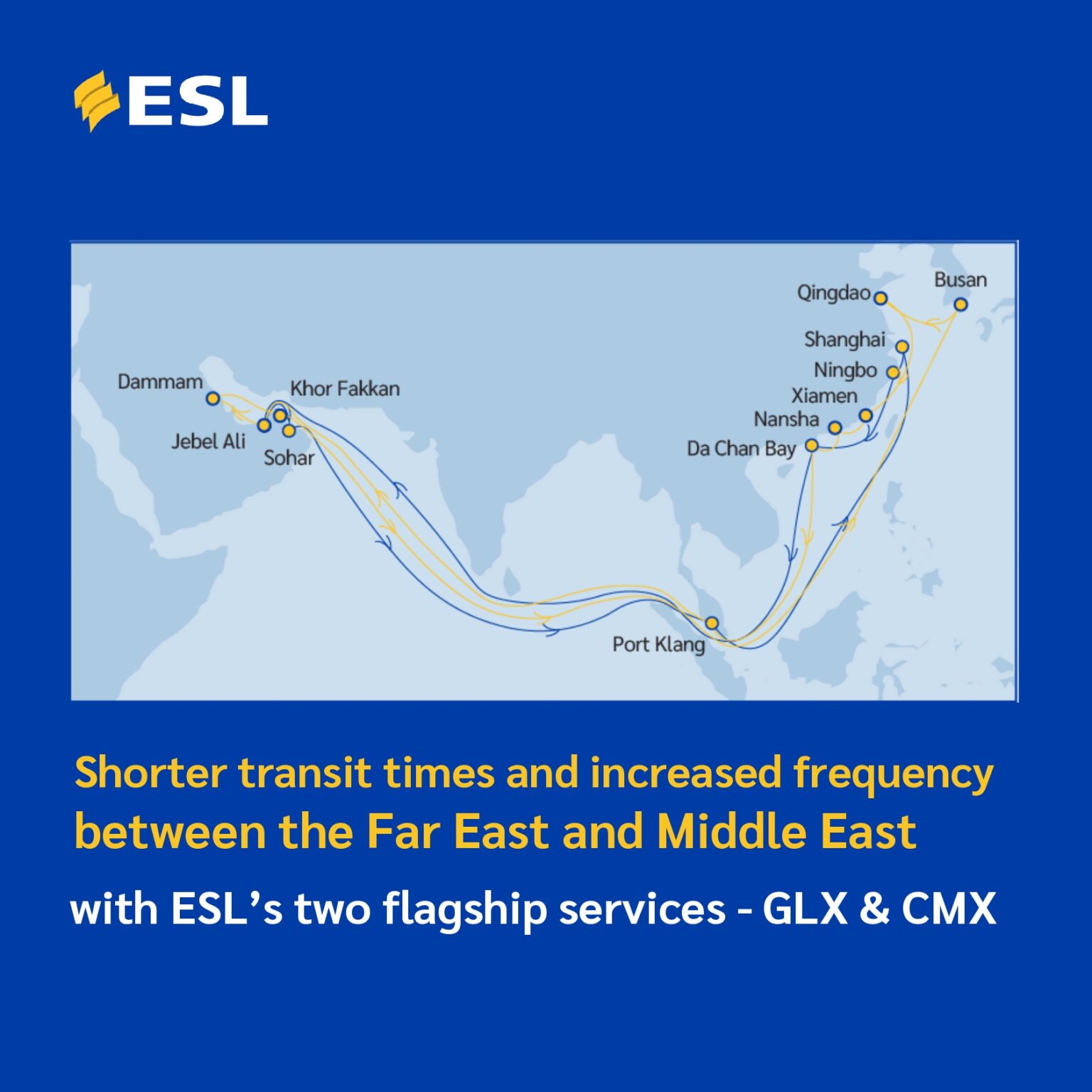 ESL เปิดตัวบริการ COSMOS พร้อมปรับปรุงบริการ GALEX - Logistics Manager
