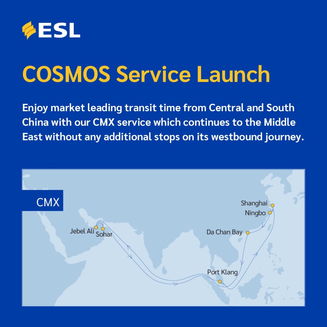 ESL เปิดตัวบริการ COSMOS พร้อมปรับปรุงบริการ GALEX - Logistics Manager