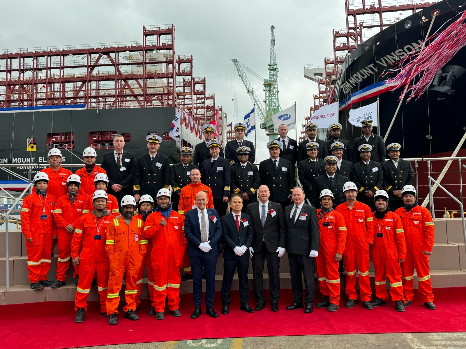 ZIM ฉลองพิธีตั้งชื่อเรือขนส่งสินค้าพลังงาน LNG ใหม่สามลำ ยกระดับความยั่งยืนในอุตสาหกรรม ...