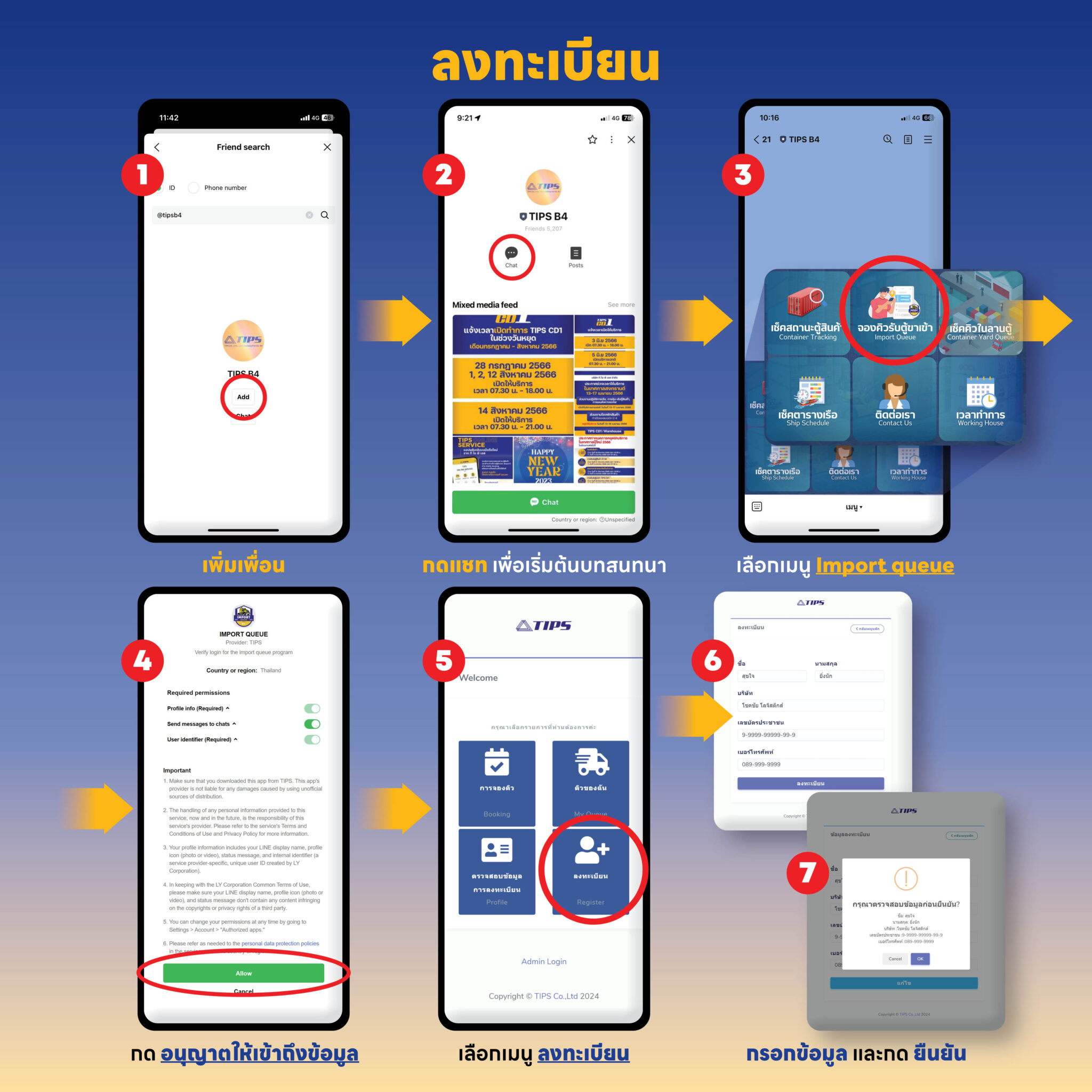 TIPS ยกระดับบริการผ่านระบบ TIPS Import Queue เดินหน้าสู่ท่าเทียบเรือแห่งอนาคต - Logistics Manager