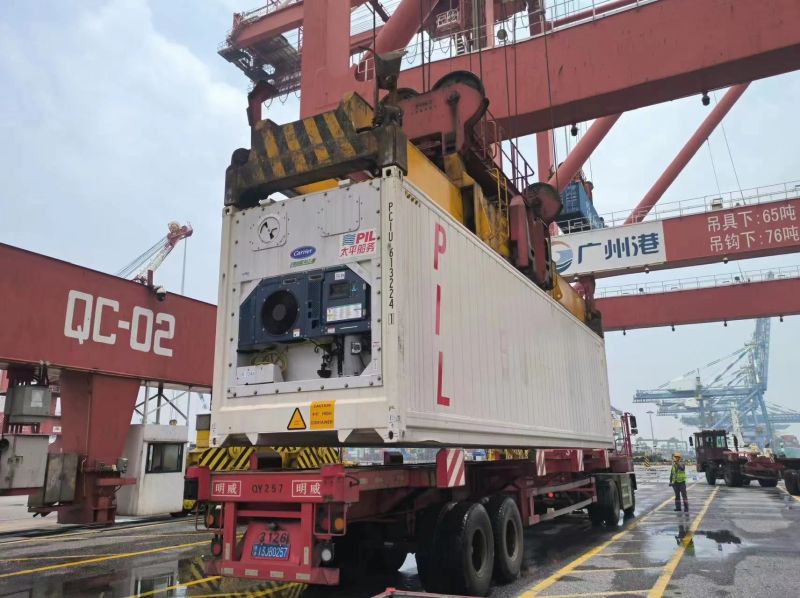 PIL ขนส่งทุเรียนชิปเมนท์แรกของฤดูกาล ผ่านบริการ Durian Express - Logistics Manager