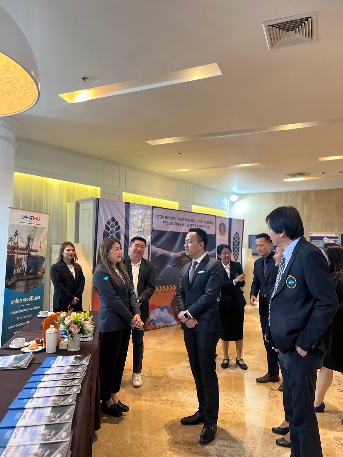 Sahathai Terminal ร่วมออกบูธภายในพิธีลงนามข้อตกลงความร่วมมือเพื่อ ...