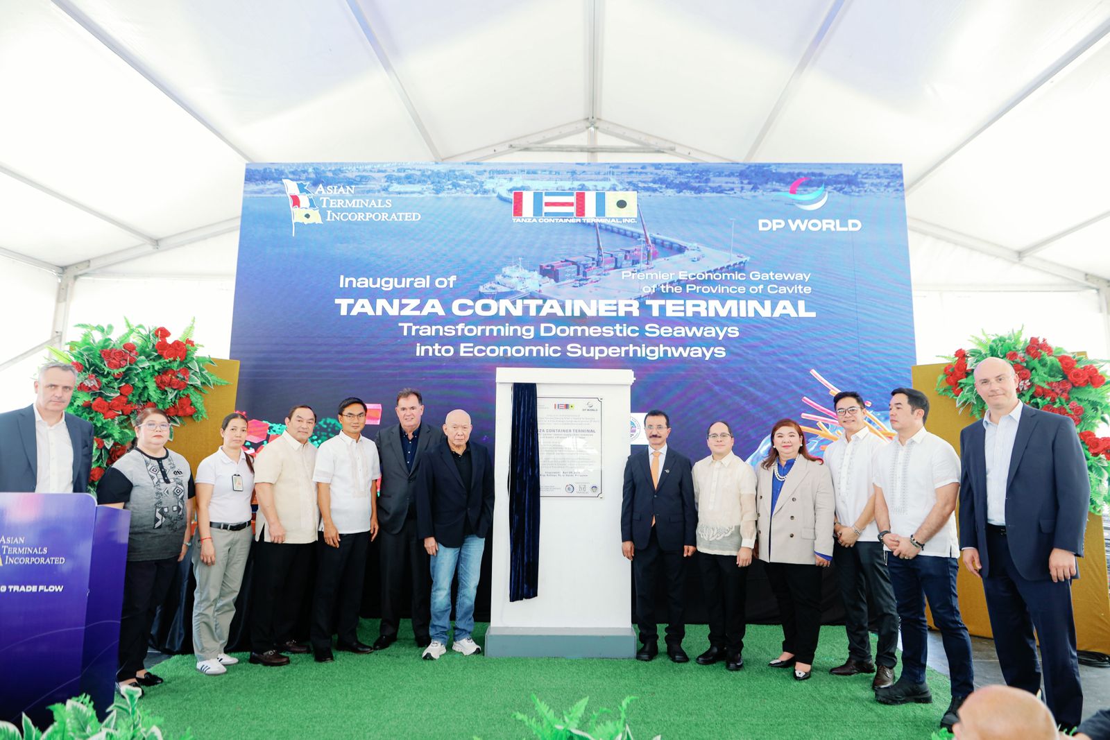 DP World และ Asian Terminals Inc. เปิดตัว Tanza Barge Terminal ท่าเทียบ ...