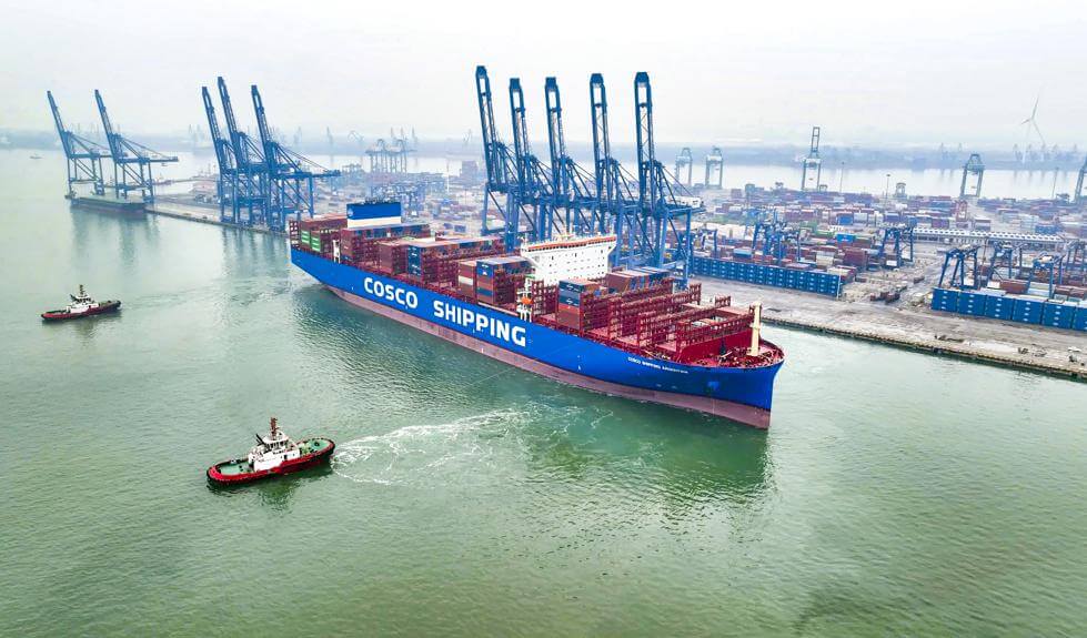 COSCO SHIPPING Inaugurates A New Route at Tianjin Port - Logistics Manager