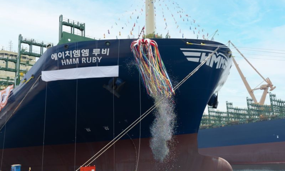 HMM Introduces All-New 13K Containership, HMM Ruby - Logistics Manager