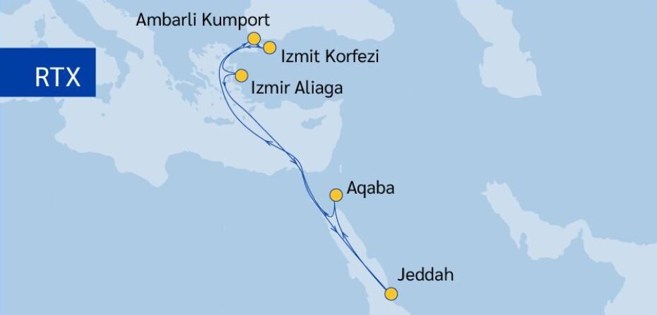 ESL เปิดตัวบริการ RTX เชื่อมตุรกี ผ่านท่าเรือหลักในทะเลแดง - Logistics ...