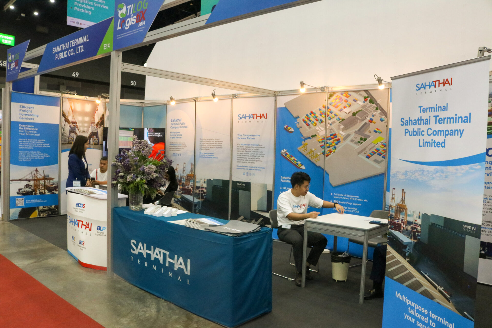 Sahathai Terminal ร่วมออกบูธในงาน TILOG – LOGISTIX 2024 - Logistics Manager