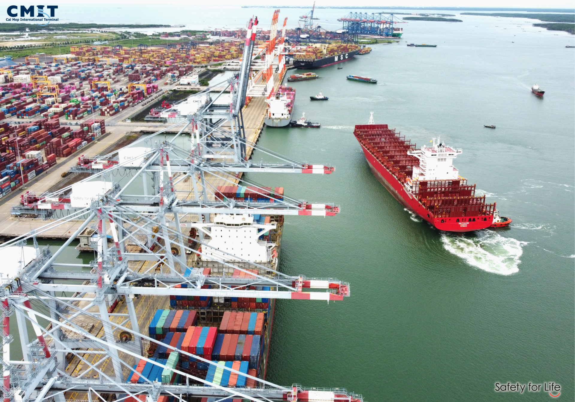 CMIT Welcomes ZIM FALCON, the First Vessel on ZIM eCommerce Xpress ...